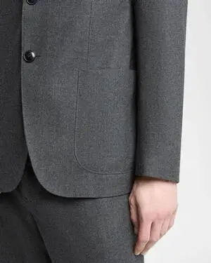 Giorgio Armani Apos;s Upton Cashmere-stretch Blazer - Black