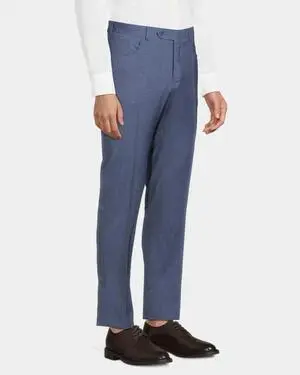 Canali Classic Solid Dress Trousers