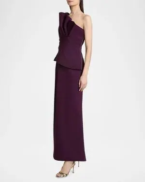 Acler Forever Young Lugano Maxi Dress - Fig