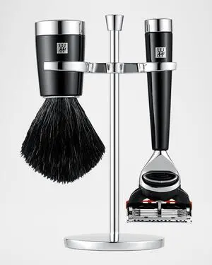 ZWILLING BEAUTY Classic Shaving Set With Razor - Black