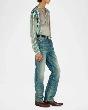 DIESEL® Apos;s 1991 Voeed Straight-leg Jeans - Denim