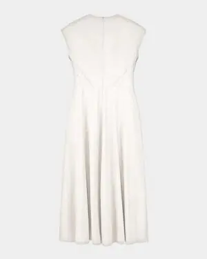 Emporio Armani Shimmering A-line Midi Dress