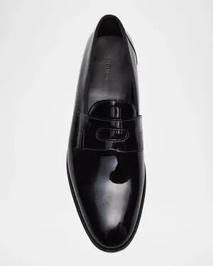 John Lobb Apos;s Jamie Patent Leather Penny Loafers - Black