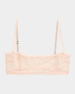 Kiki De Montparnasse Dahlia Scalloped Lace Bandeau