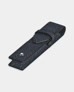 Montblanc Apos;s Sartorial Embossed Leather Pen Pouch