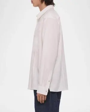 Helmut Lang Apos;s Cotton Relaxed Shirt - Wht