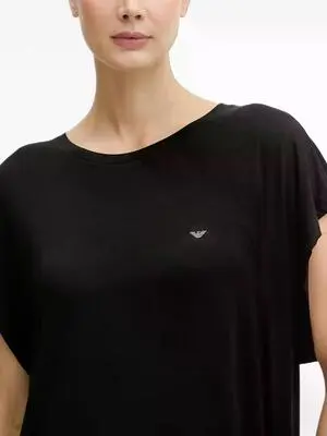 Emporio Armani Rhinestone-logo Nightdress
