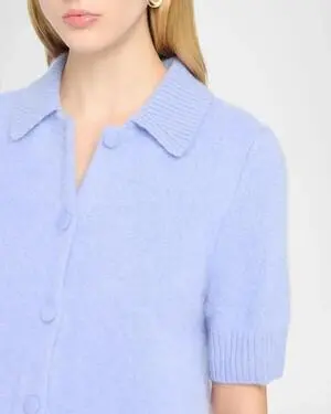 Rag & Bone Jada Cashmere Cardigan - Ltblue