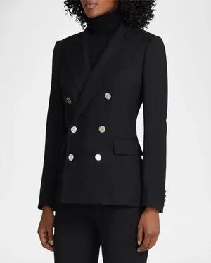 Ralph Lauren Camden Cashmere Jacket - Black