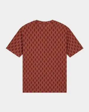 Emporio Armani Apos;s All-over Logo Crewneck T-shirt - Multi