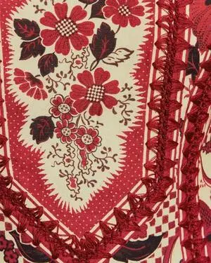 ALEMAIS Kenny Maxi Dress - Red