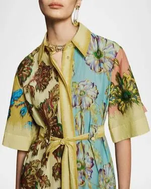ALEMAIS Jerry Maxi Shirtdress