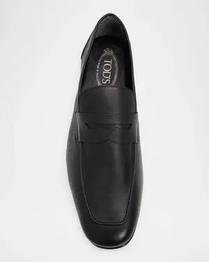 TOD & APOS;S Apos;s Leather Penny Loafers - Black