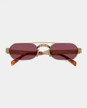 Miu Miu B52s 52mm Oval Sunglasses