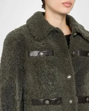 Brunello Cucinelli Fuzzy Soft Lamb Shearling Jacket