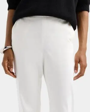 Simkhai Gia Cotton-blend Kick-flare Pants - Ivory