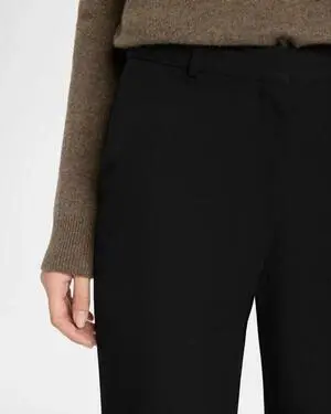 THE ROW Coleman Wool Straight-leg Pants