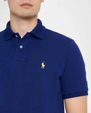 Polo Ralph Lauren Apos;s Classic Fit Mesh Polo Shirt - Blue