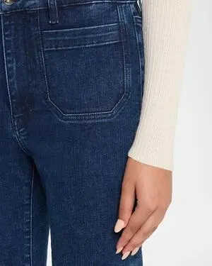 FRAME The Reboot Crop Modernist Pocket Jeans