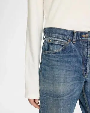 THE ROW Dinni Low-rise Straight-leg Jeans