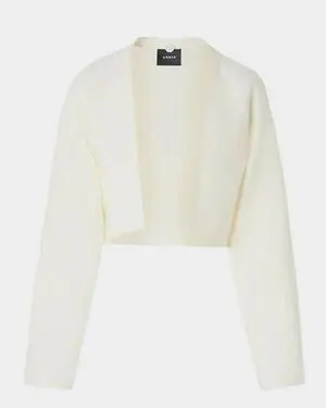 Akris Duo Convertible Linen-wool Coat