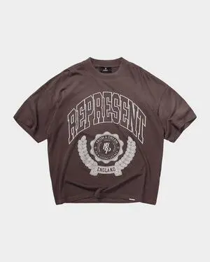 REPRESENT Apos;s Legacy Crest Cotton T-shirt - Nero