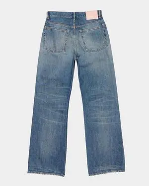 Acne Studios Apos;s 2021 Straight Leg Jeans - Mid Blue