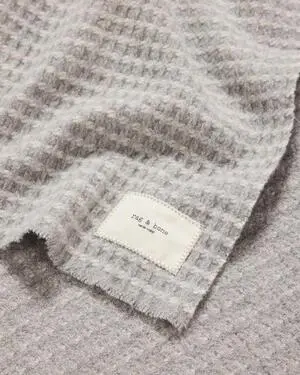 Rag & Bone Joni Waffle-knit Poncho
