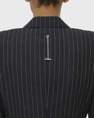 Alexander McQueen Pinstripe Single-breasted Blazer