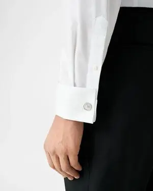 Eton Apos;s Slim-fit Plisse Bib-front Dress Shirt - White
