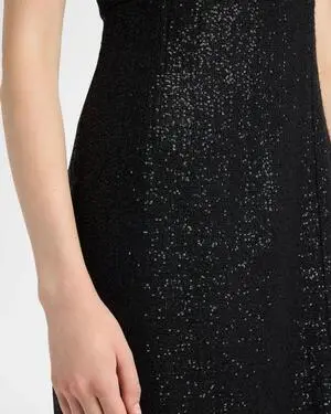 Kiton Sequined Sleeveless Sheath Dress