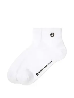 AAPE BY *A BATHING APE Aapenow Embroidered-logo Socks