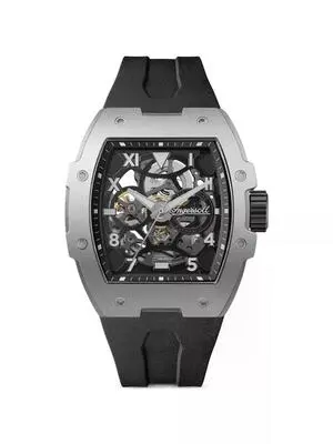 INGERSOLL WATCHES The Play Skeleton 46mm Watch - Black