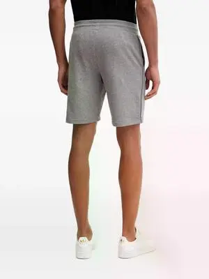 Emporio Armani Logo-tape Drawstring Shorts