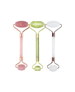 LOVERY 3 Pack Of Rose Quartz Facial Roller - Multi