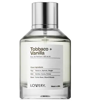 LOVERY Tobacco + Vanilla Eau De Parfum - Clear