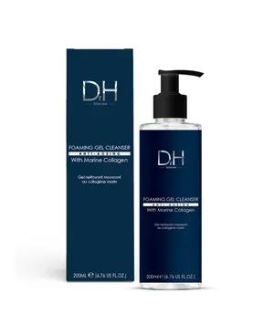 DR H Foaming Gel Cleanser With Marine Collagen - White