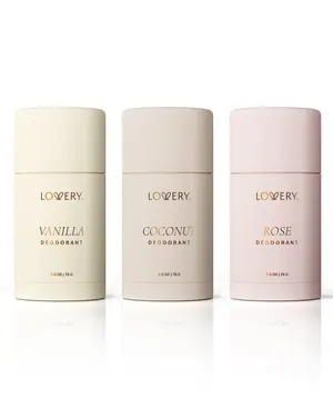 LOVERY 3-piece Deodorant Anti-perspirant Stick - Multi