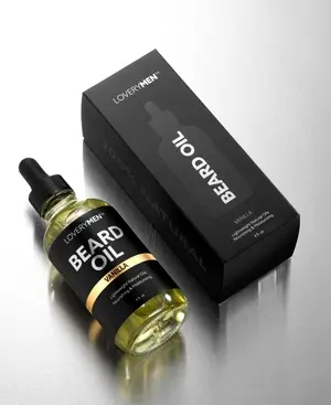 LOVERY Nourishing Vanilla Scented Beard Oil 4oz Beard Grooming