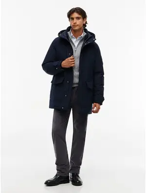 Tommy Hilfiger Hooded Down Parka - Navy
