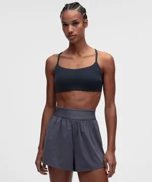 Lululemon Wunder Train Strappy Racer Bra - True Navy