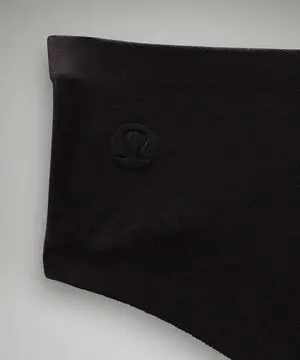 Lululemon Wundermost Ultra-soft Nulu Mid-rise Bikini Underwear - Black