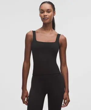 Lululemon Wunder Under Smoothcover Tank Top - Black