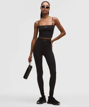 Lululemon Everlux Super-high-rise Belted Tight 28 - Black