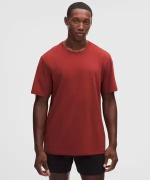 Lululemon Zeroed In Short-sleeve Shirt - Rocket Red