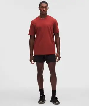 Lululemon Zeroed In Short-sleeve Shirt - Rocket Red