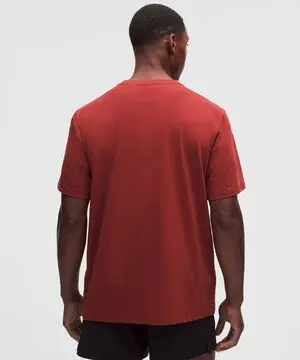 Lululemon Zeroed In Short-sleeve Shirt - Rocket Red