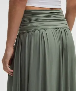 Lululemon 2-in-1 Maxi Dress - Willow Leaf