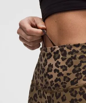 Lululemon Fast And Free High-rise Tight 25 - True Leopard Multi