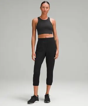 Lululemon Adapted State High-rise Cropped Jogger - Black